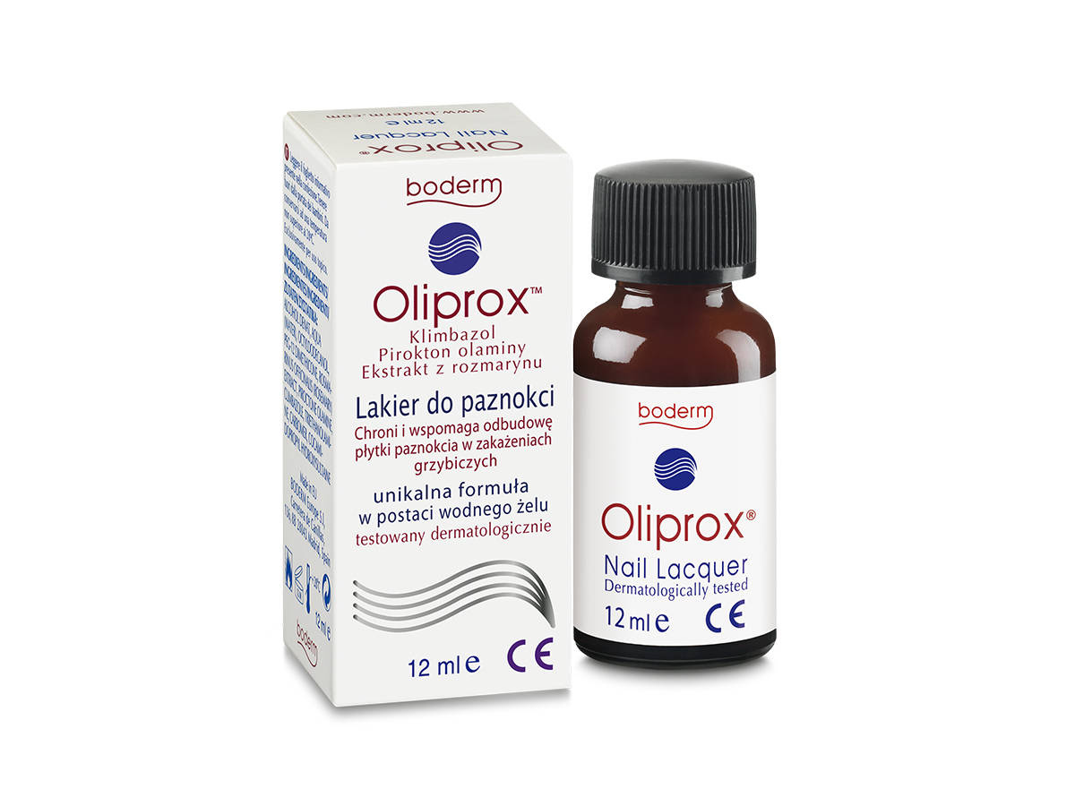 Oliprox Lakier do Paznokci Przeciwgrzybiczy 12ml Boderm - Sklep ...